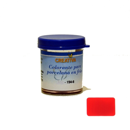 Colorante especial para porcelana fría color roja - My Karamelli