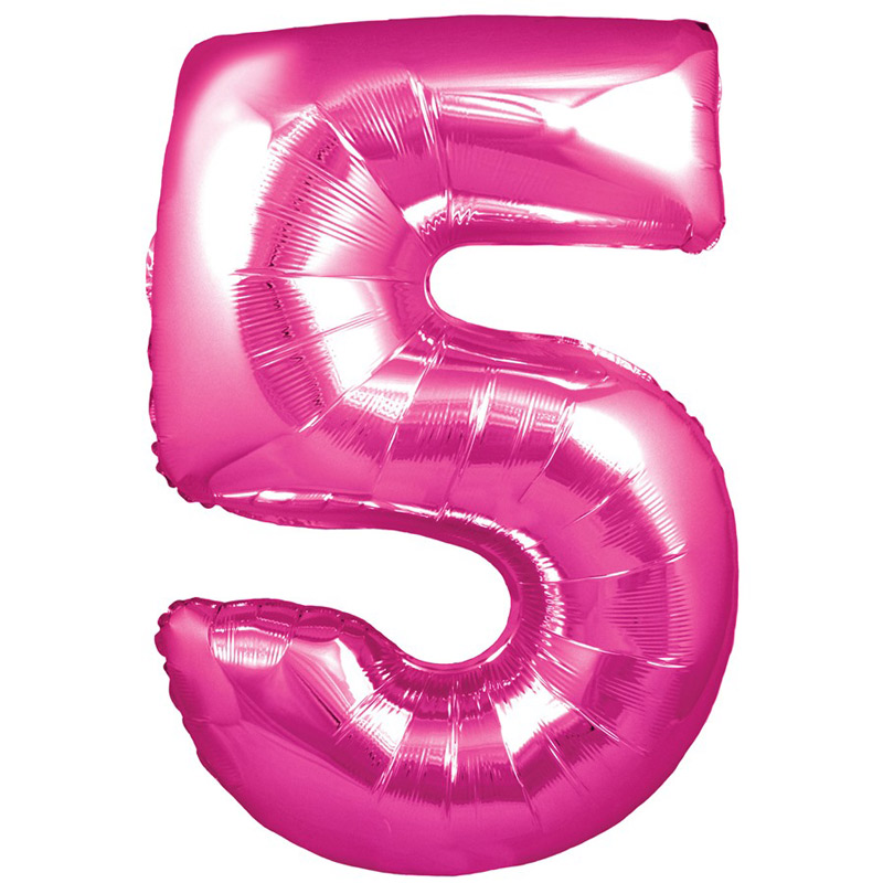 Globo Nº 5 Rosa 1 Metro - Comprar Online [My Karamelli]