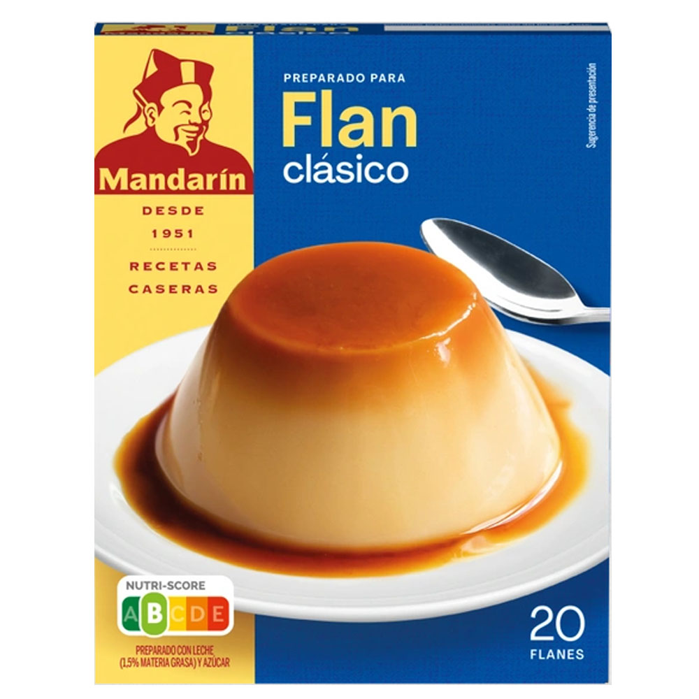 Preparado para Flan Clásico 30 gr 20 ud - My Karamelli