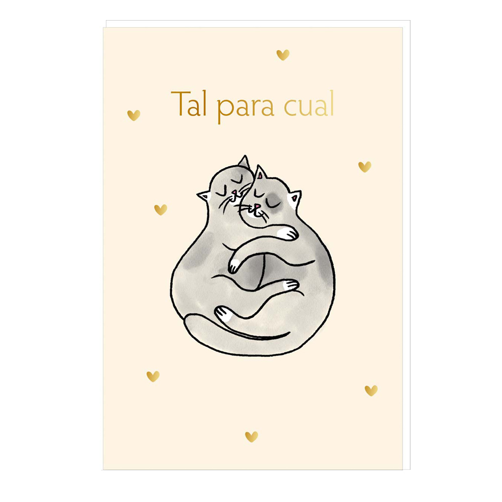 Tarjeta de Felicitación Tal para Cual - My Karamelli